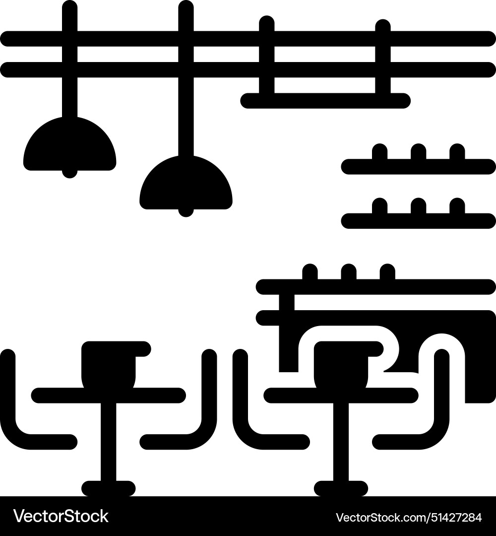 Cafeteria Royalty Free Vector Image - VectorStock