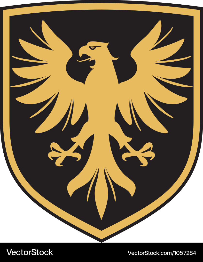 Medieval Eagle Crest
