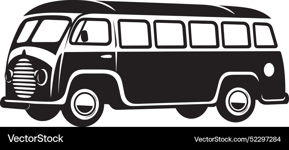 Metropolitan reflections intricate bus art Vector Image