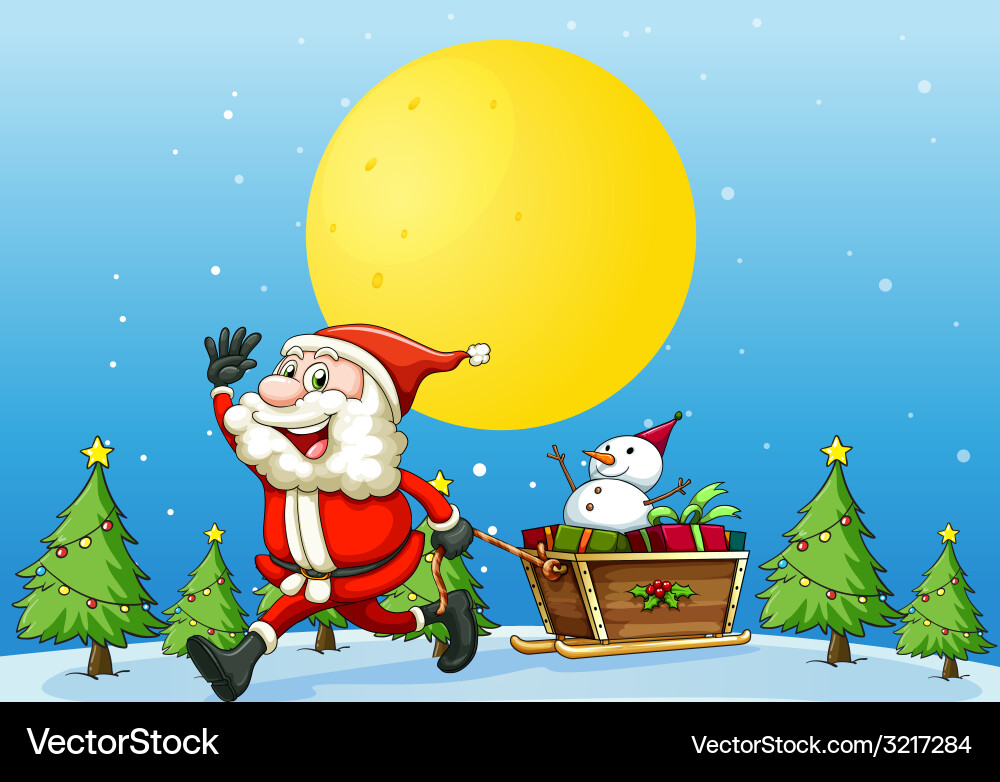 Santa Royalty Free Vector Image - VectorStock