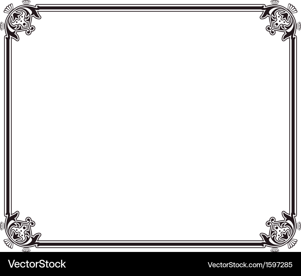 Frame Royalty Free Vector Image - VectorStock
