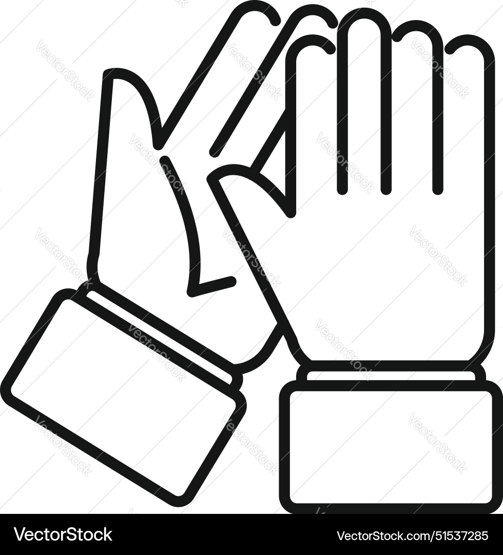 Two businesspeople shaking hands making deal Vector Image