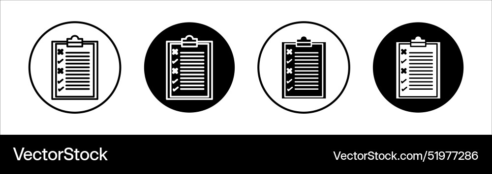 Guidelines flat line icon set thin Royalty Free Vector Image