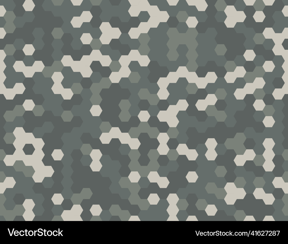 Modern Hexagon Camo Royalty Free Vector Image - VectorStock