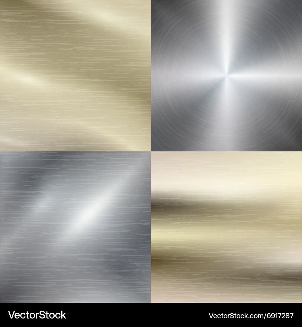 Polished metal steel texture background Royalty Free Vector