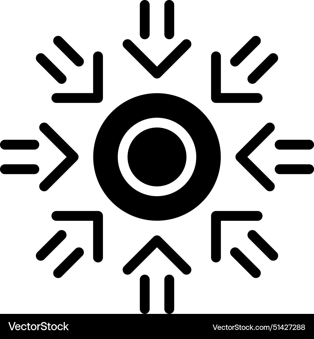 Center Royalty Free Vector Image - VectorStock