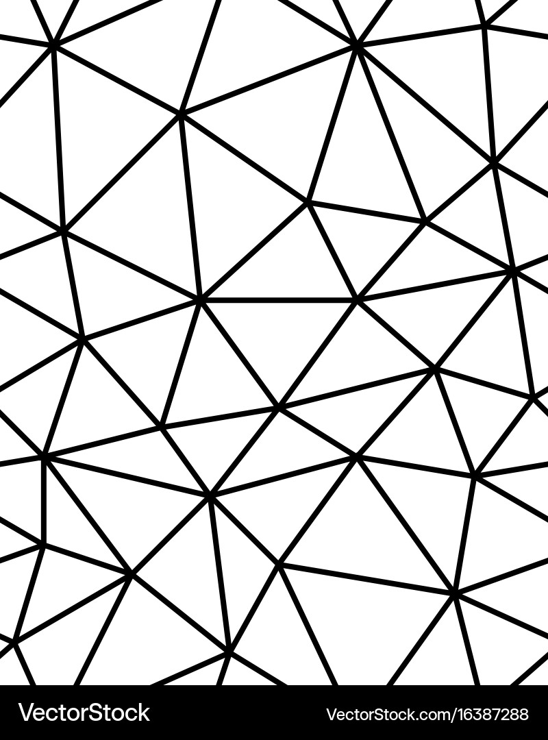 Geometric Polygonal Pattern Royalty Free Vector Image