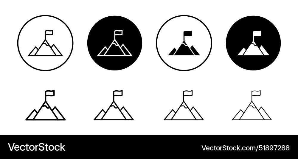 Mission icon Royalty Free Vector Image - VectorStock