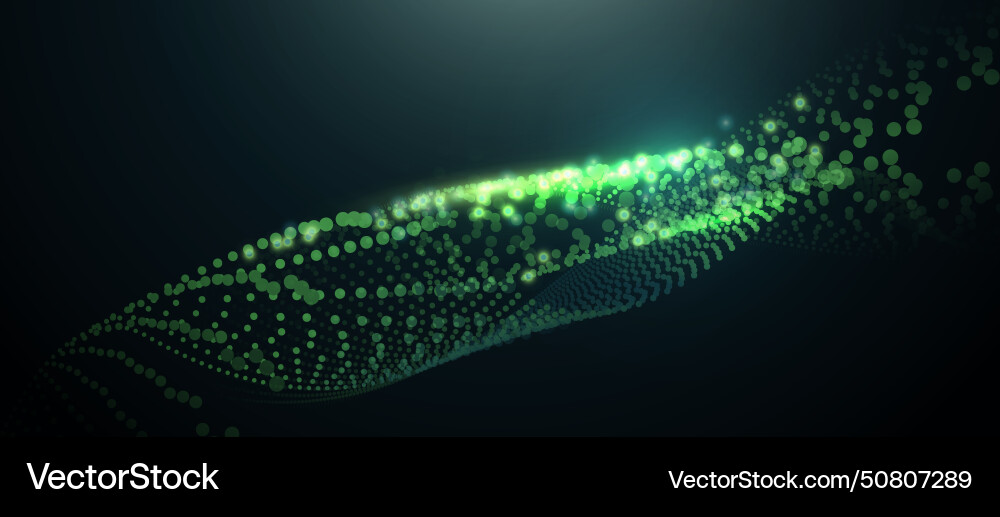 Dna molecules genetic biotechnology abstract Vector Image