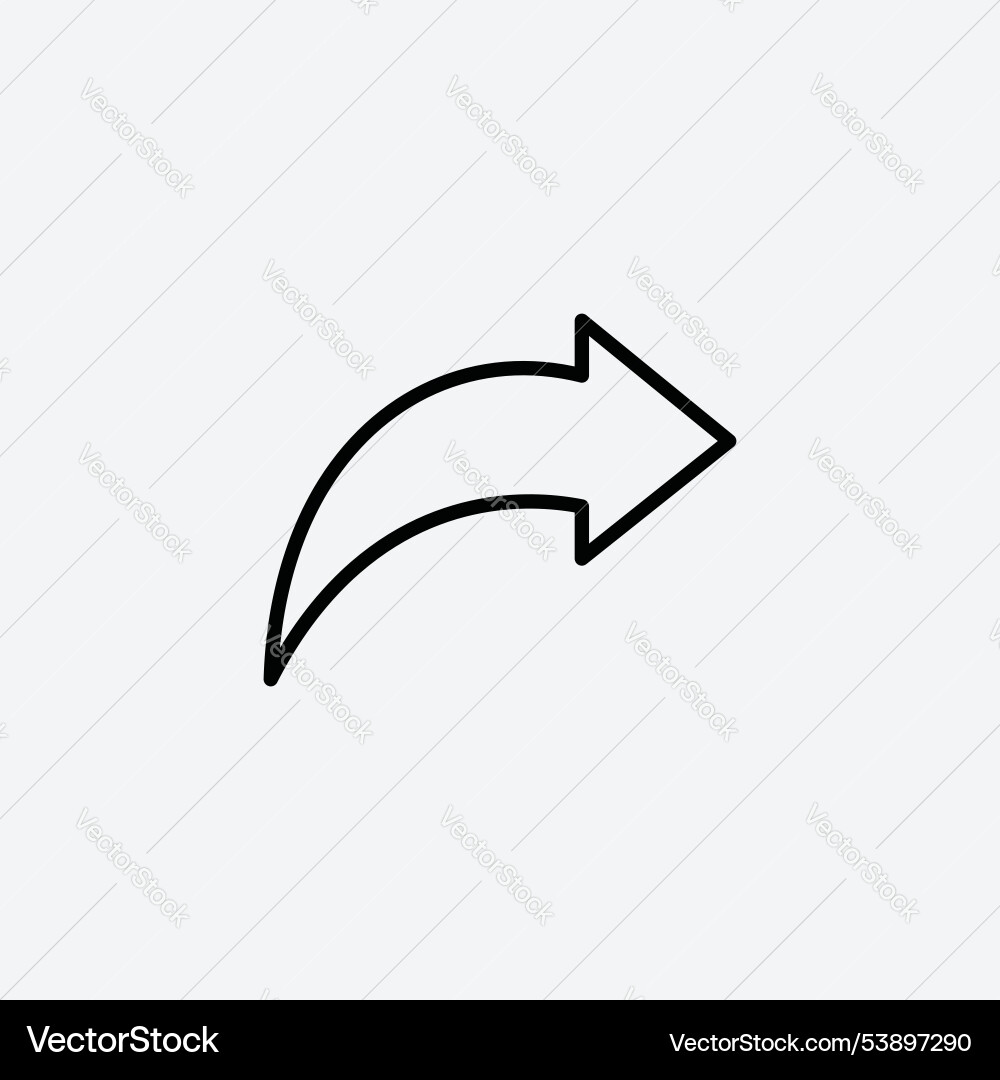 Forward icon set Royalty Free Vector Image - VectorStock