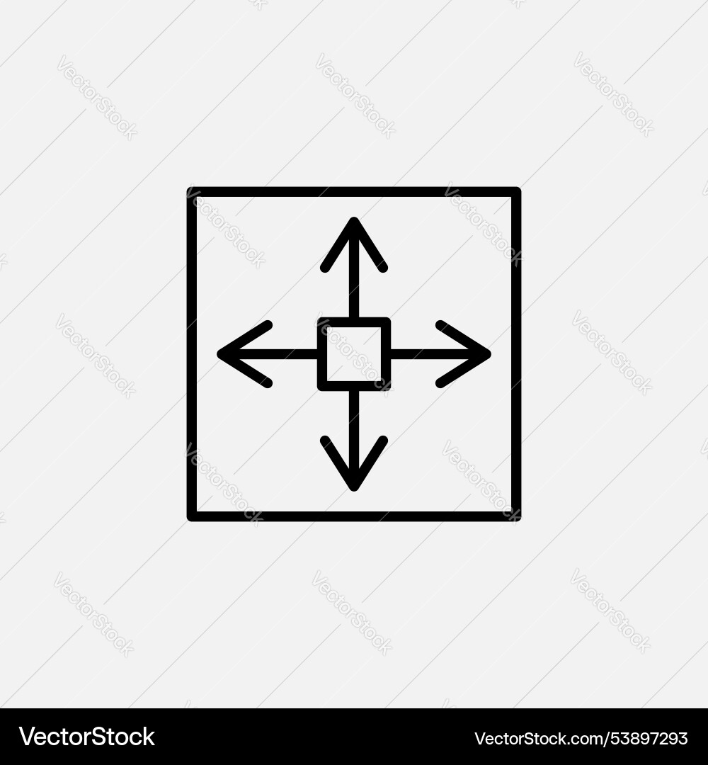 Full size icon set Royalty Free Vector Image - VectorStock