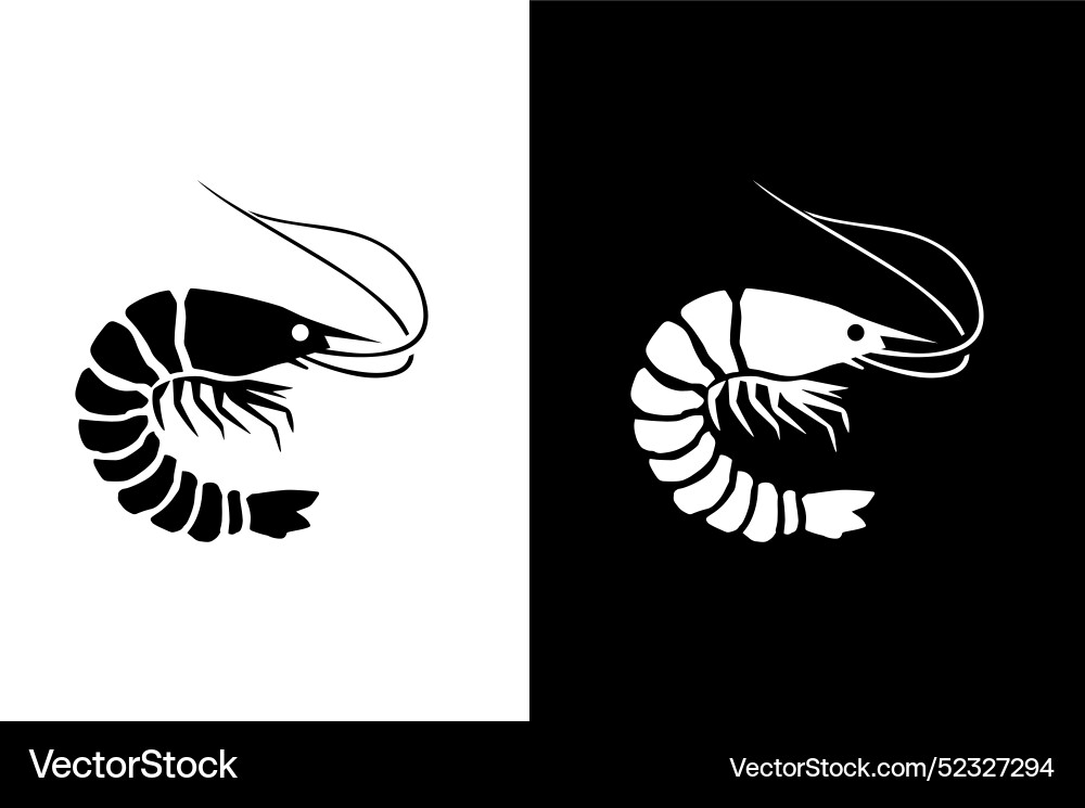 Prawn shrimp icon Royalty Free Vector Image - VectorStock