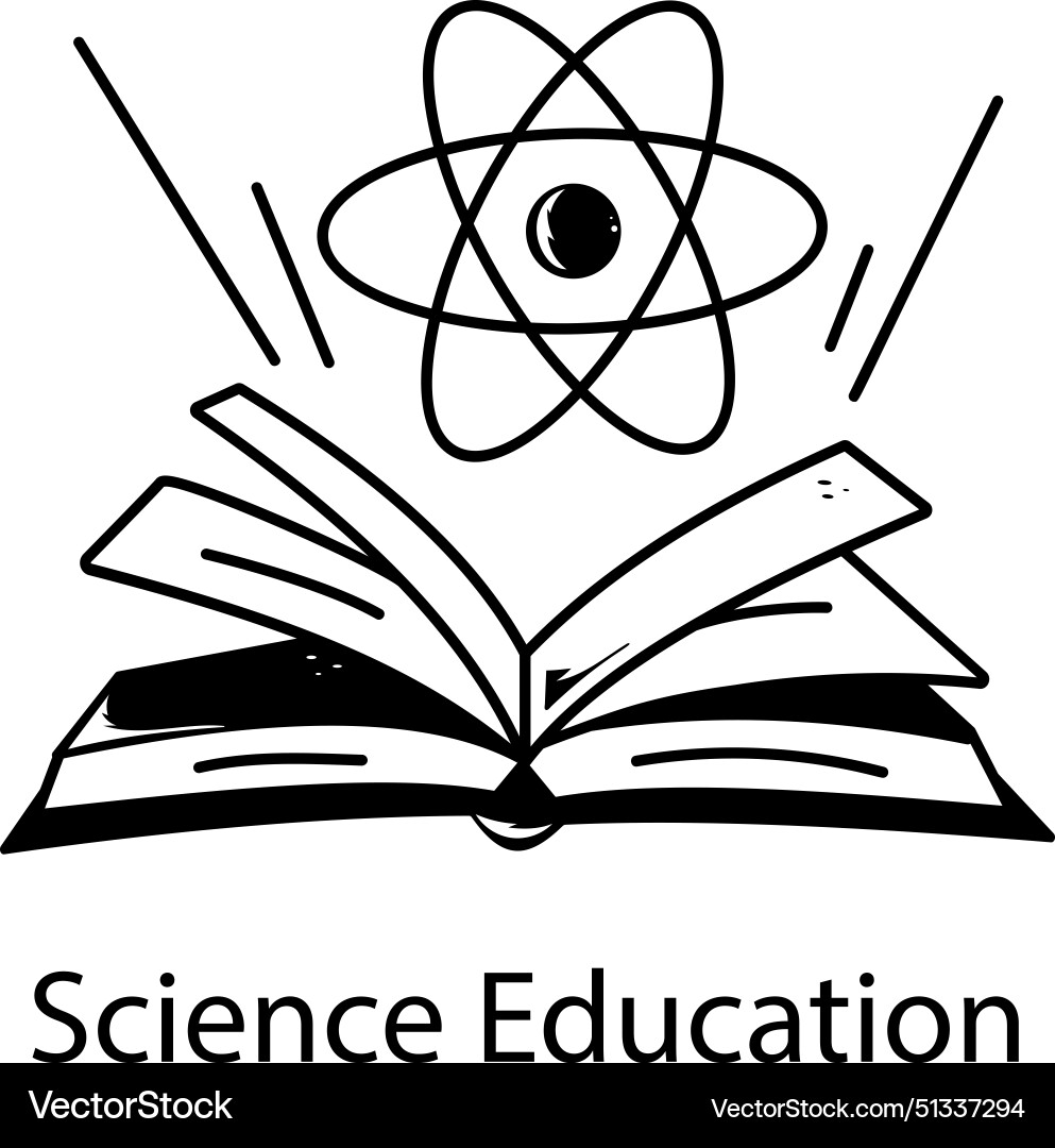 Science education Royalty Free Vector Image - VectorStock