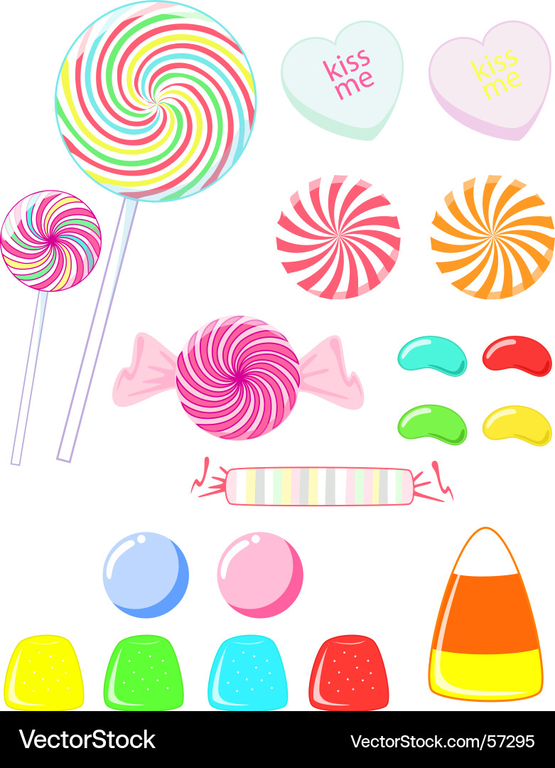 Candy Royalty Free Vector Image - VectorStock