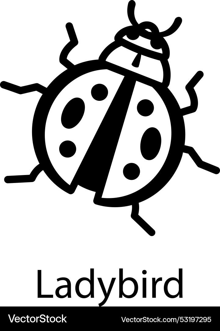 Ladybird Royalty Free Vector Image - VectorStock