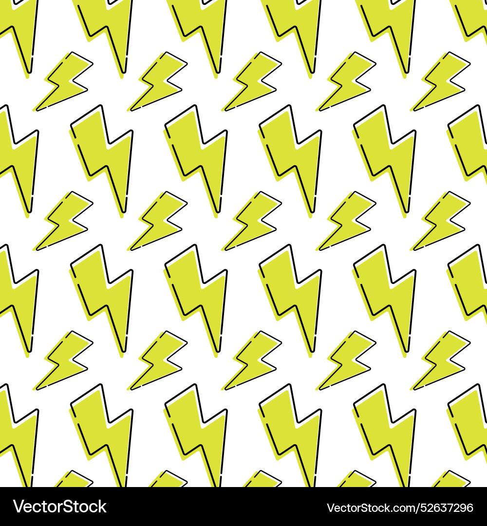 Charge icon pattern background Royalty Free Vector Image