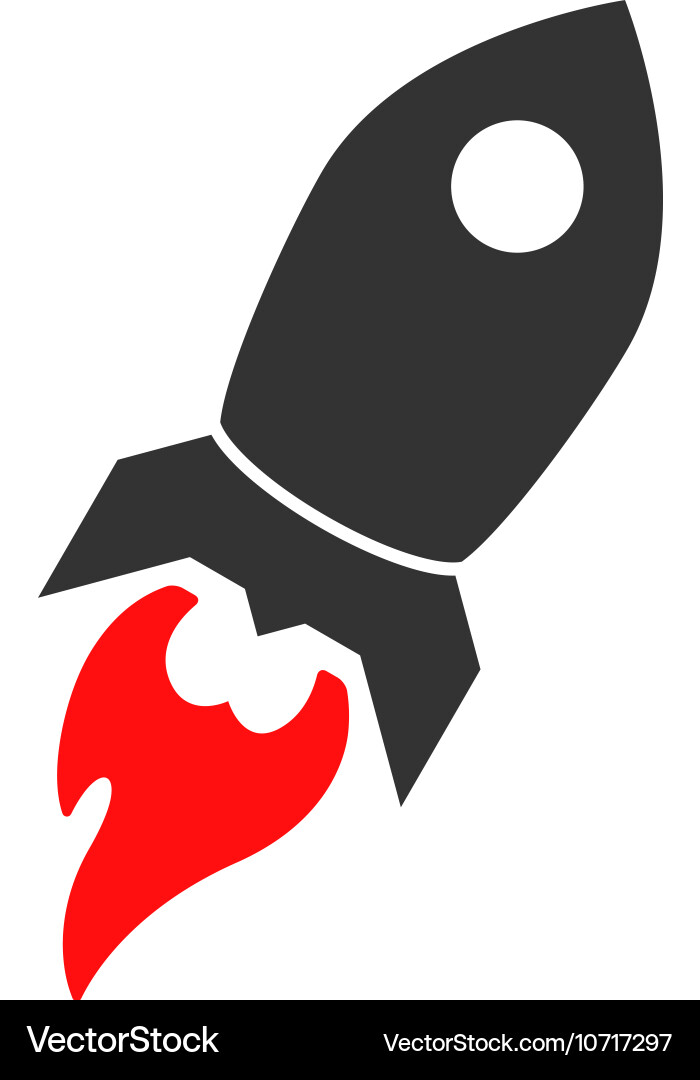 Rocket icon Royalty Free Vector Image - VectorStock