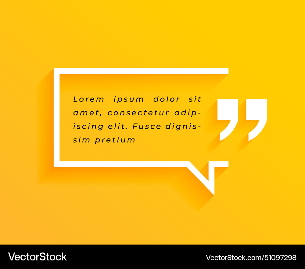 Web friendly testimonial quotation background Vector Image