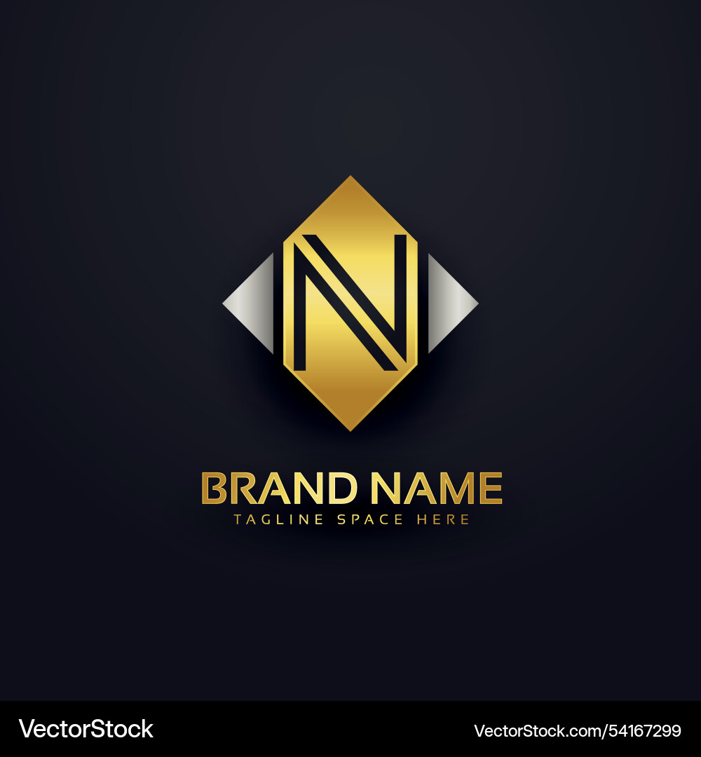 Creative premium logo design template Royalty Free Vector