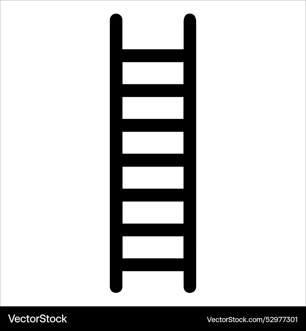 Ladder-Ikone oder moderne Linie Symbol Kunst Vektorbild