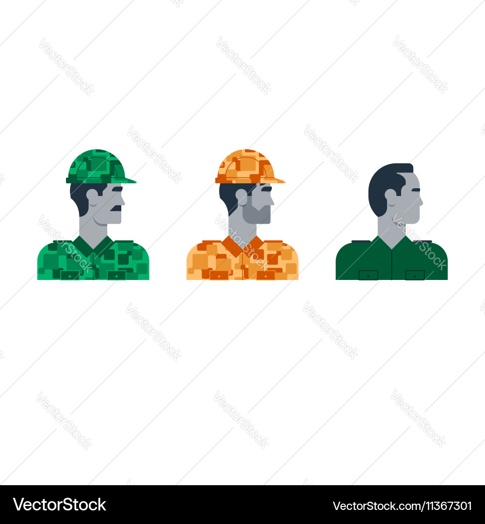 People military 1 Royalty Free Vector Image - VectorStock