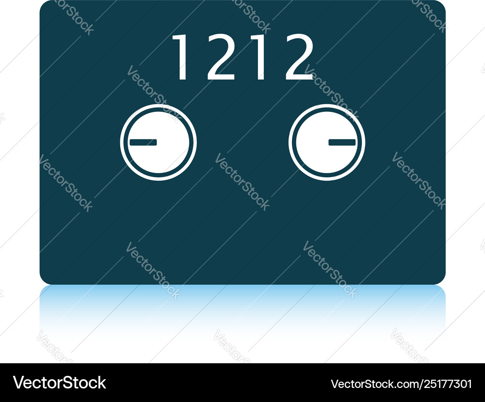 Safe cell icon Royalty Free Vector Image - VectorStock