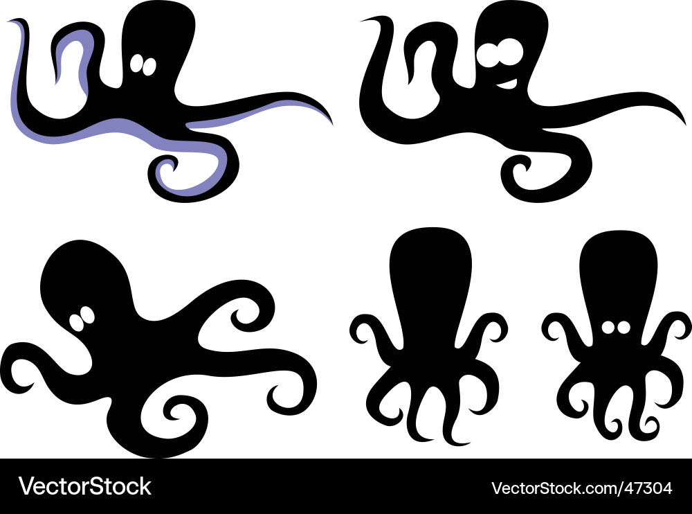 Octopus Royalty Free Vector Image - VectorStock