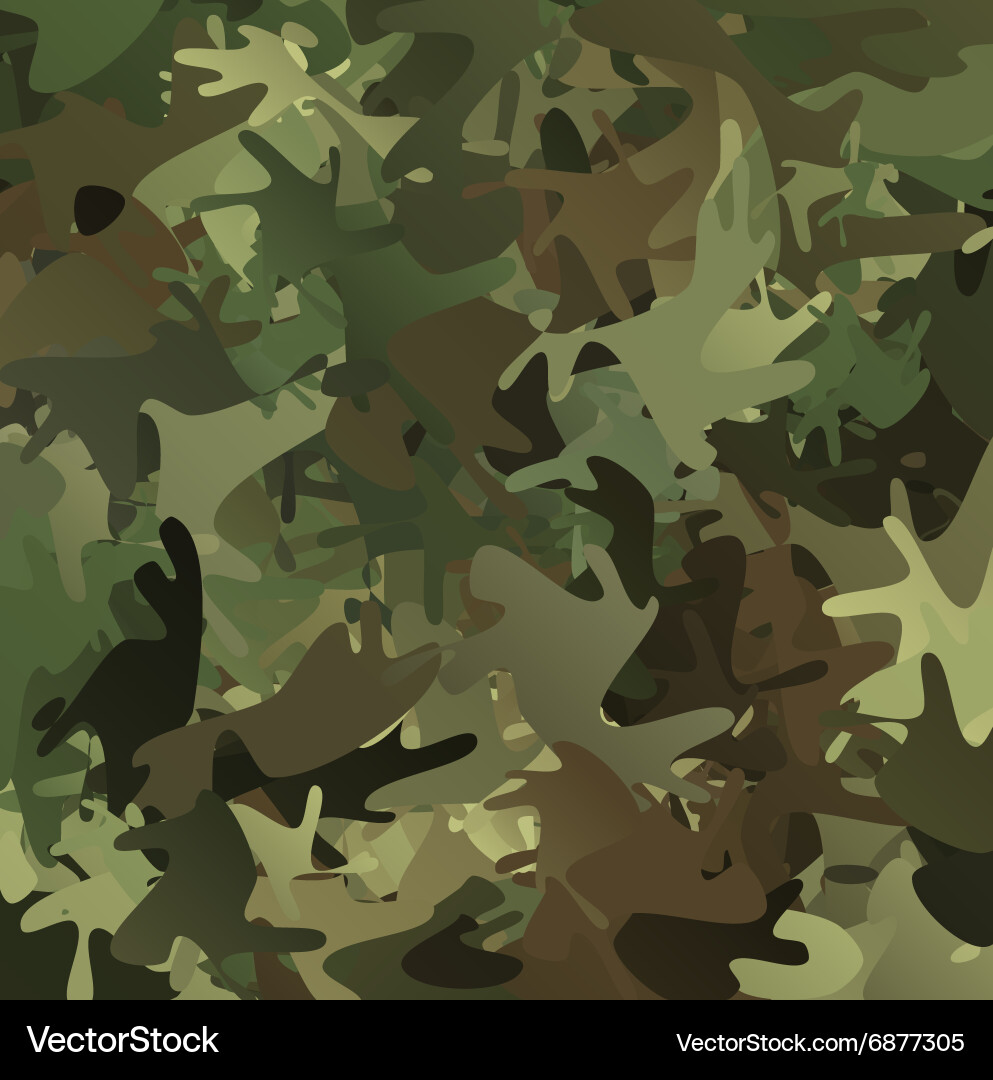 Abstract Camouflage Splash Royalty Free Vector Image