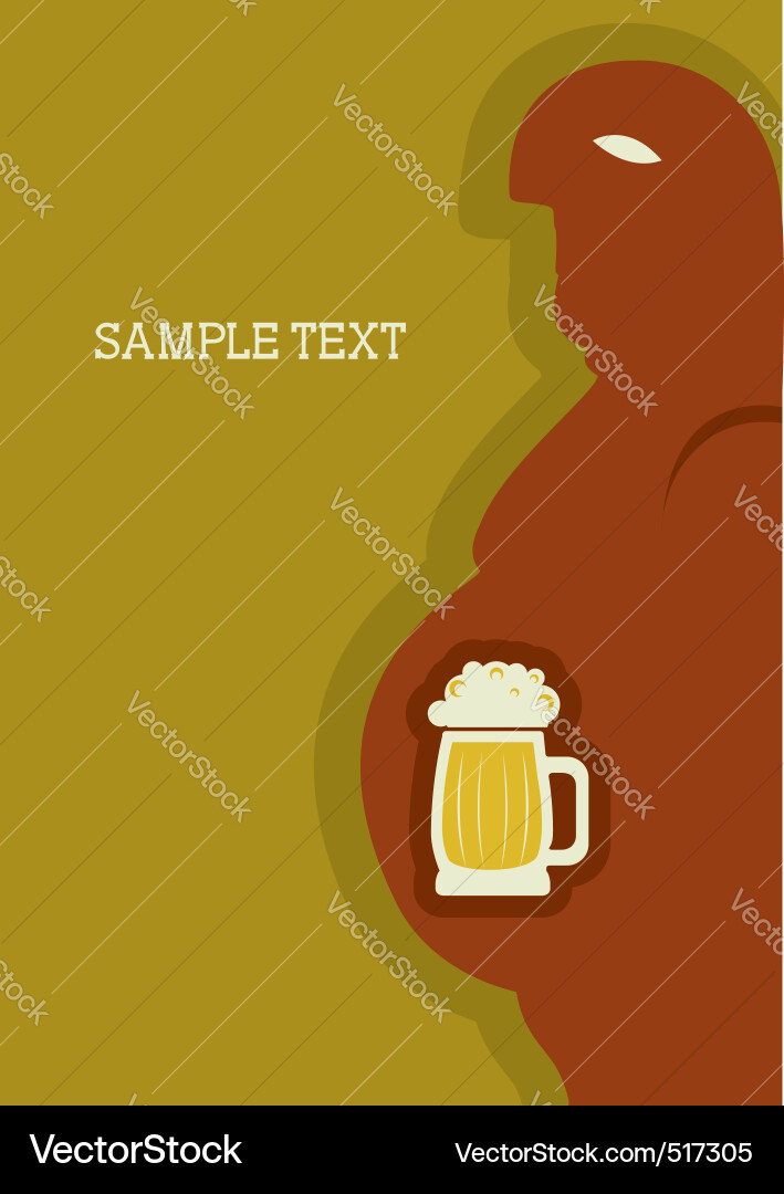 Beer festival background Royalty Free Vector Image