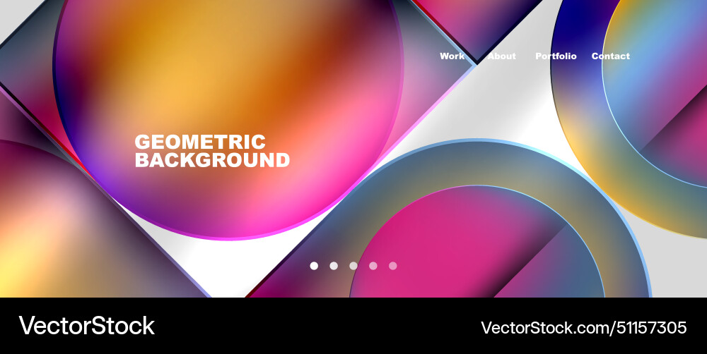 Geometric shapes in purple violet pink Royalty Free Vector