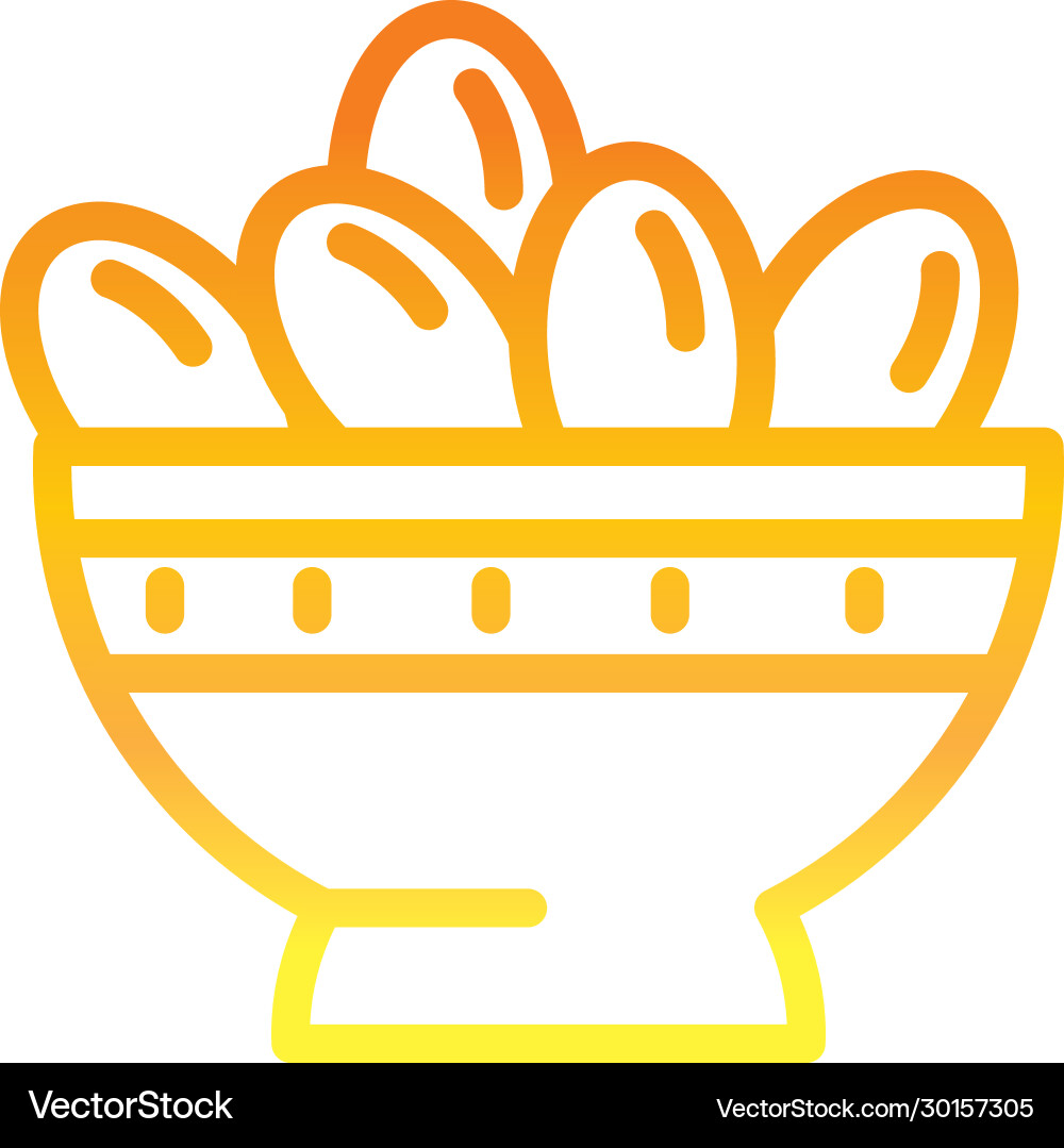 Iftar meal ramadan arabic islamic celebration Vector Image