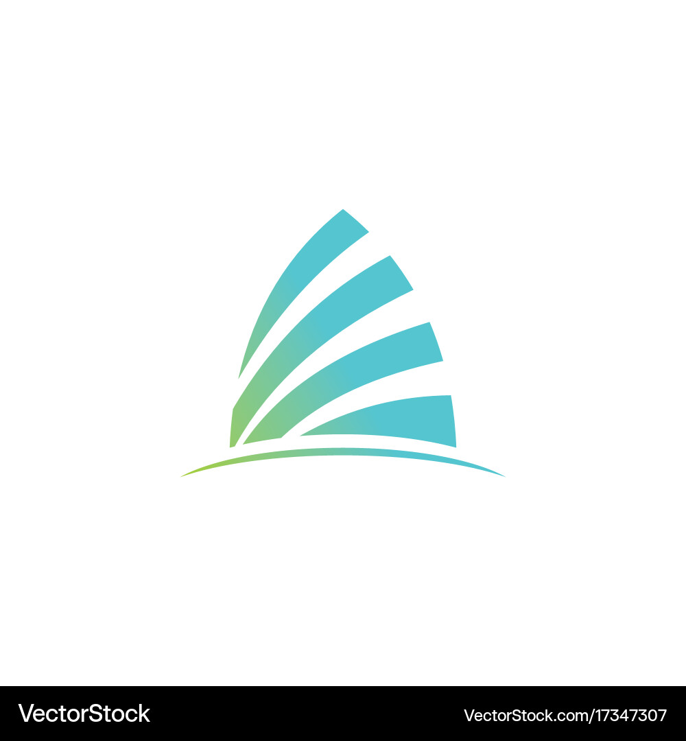 Arch shape logo Royalty Free Vector Image - VectorStock