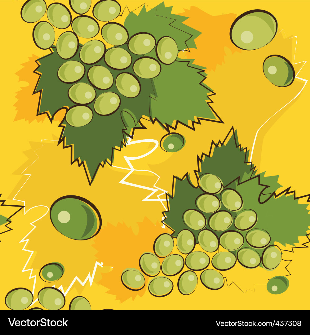 Grapes background Royalty Free Vector Image - VectorStock