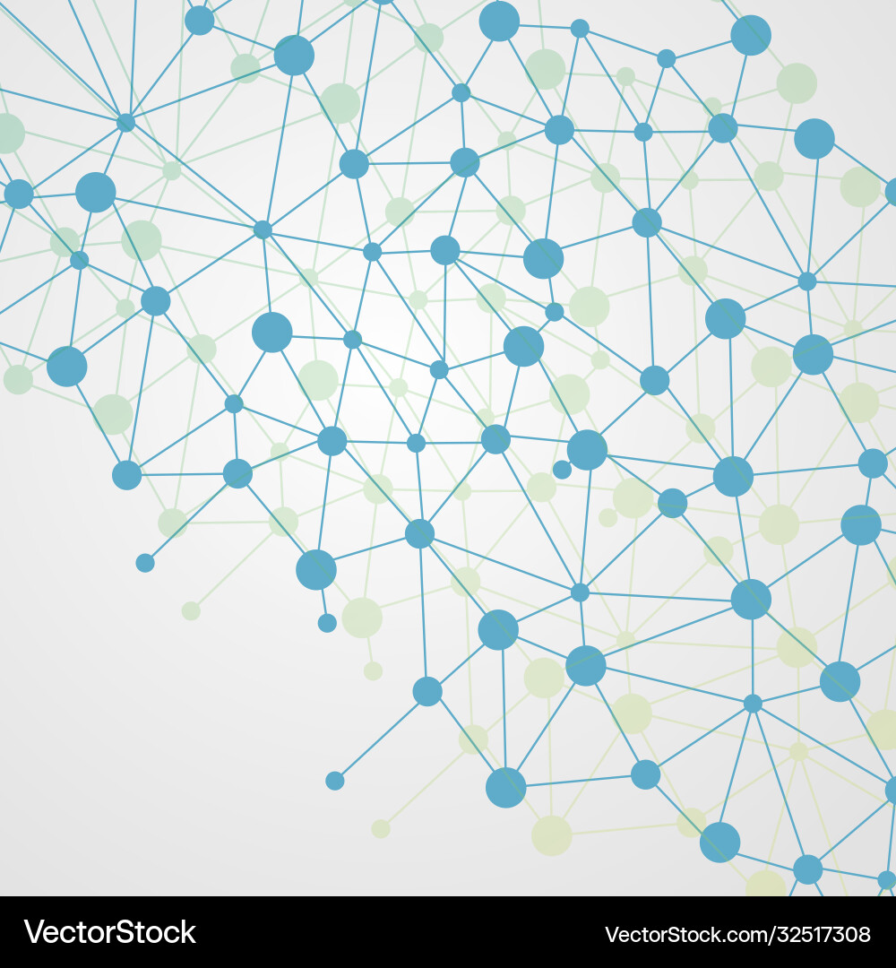 Molecules background eps 10 Royalty Free Vector Image
