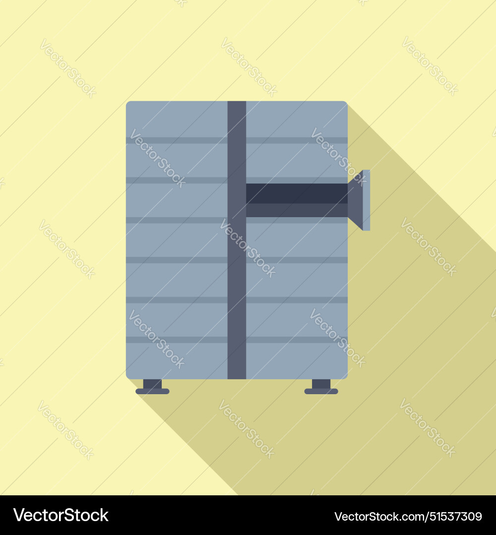 Server rack with cables connected Royalty Free Vector Image