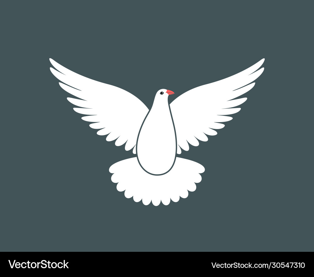 Dove Royalty Free Vector Image - VectorStock