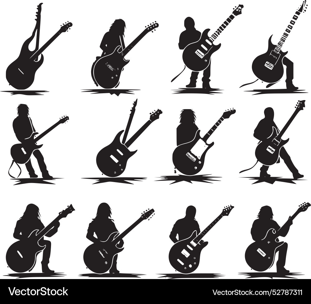 Guitar Royalty Free Vector Image - VectorStock