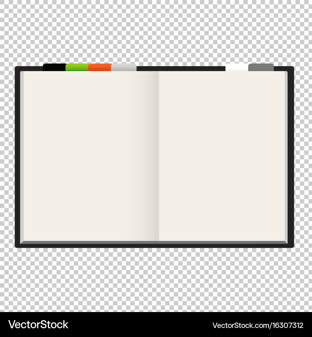 Blank page Royalty Free Vector Image - VectorStock