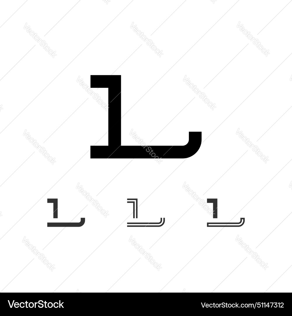 Technical digital alphabet cyber font Royalty Free Vector