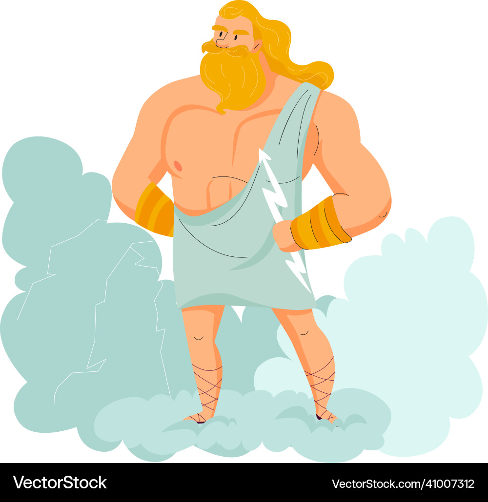 Zeus Cartoon Zeus Character Stock Illustrations – 1,467 Zeus