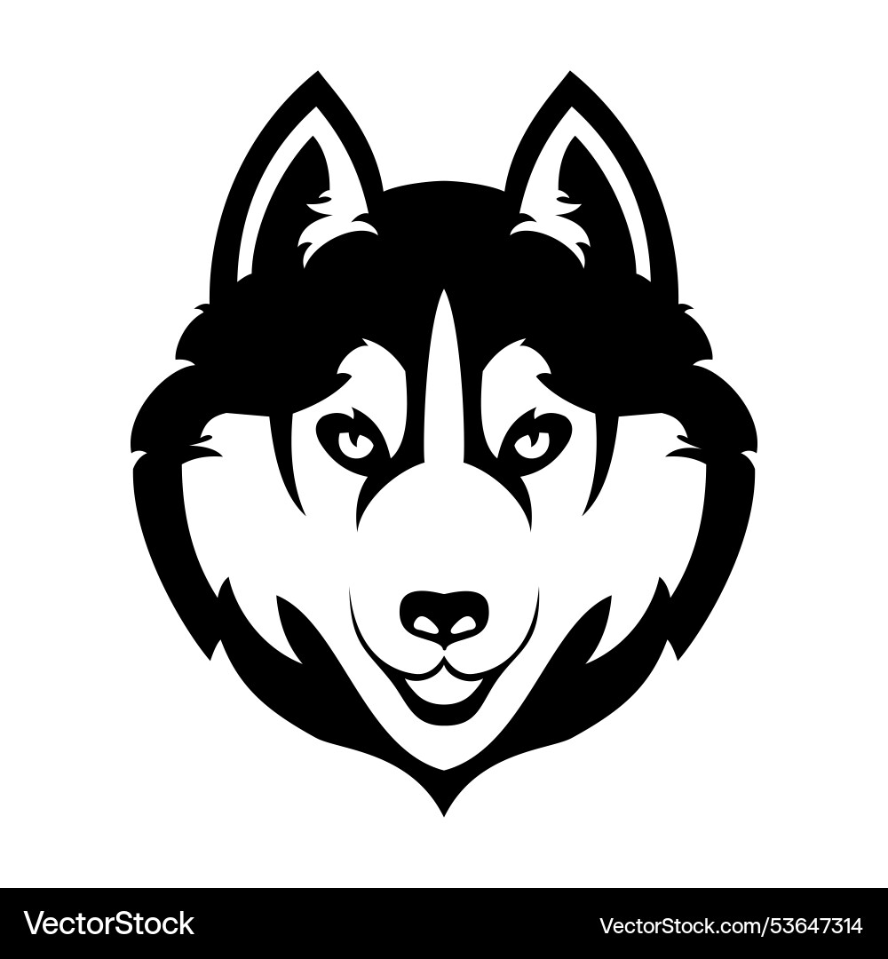 Husky icon (53647314) – Royalty-Free Vector | VectorStock
