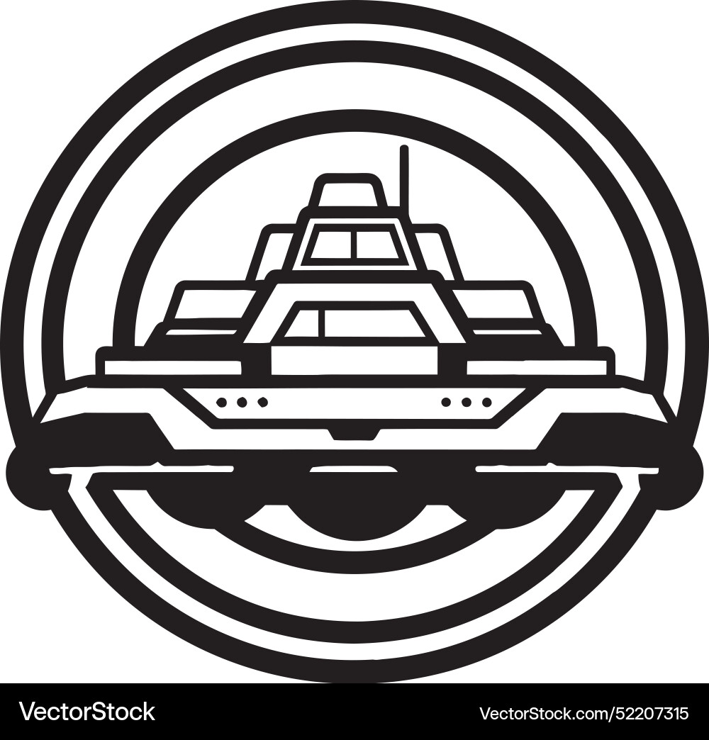 Hovercraft technology a comprehensive overview Vector Image
