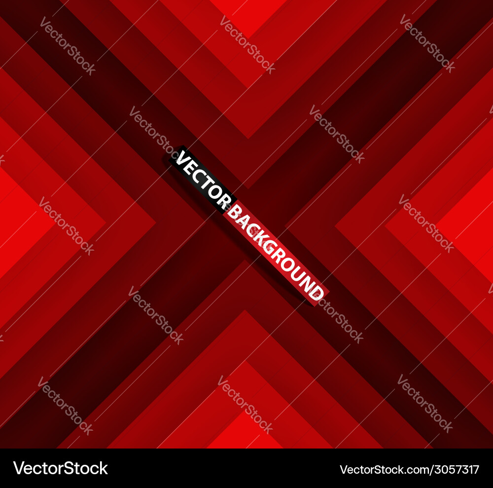 Abstract red triangle background Royalty Free Vector Image