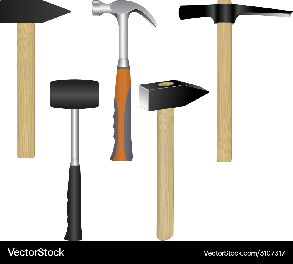 Hammer Royalty Free Vector Image - VectorStock