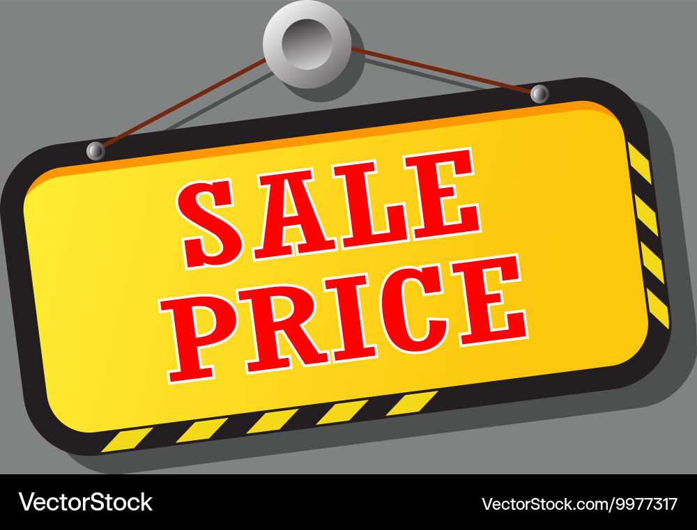 Price tag Royalty Free Vector Image - VectorStock