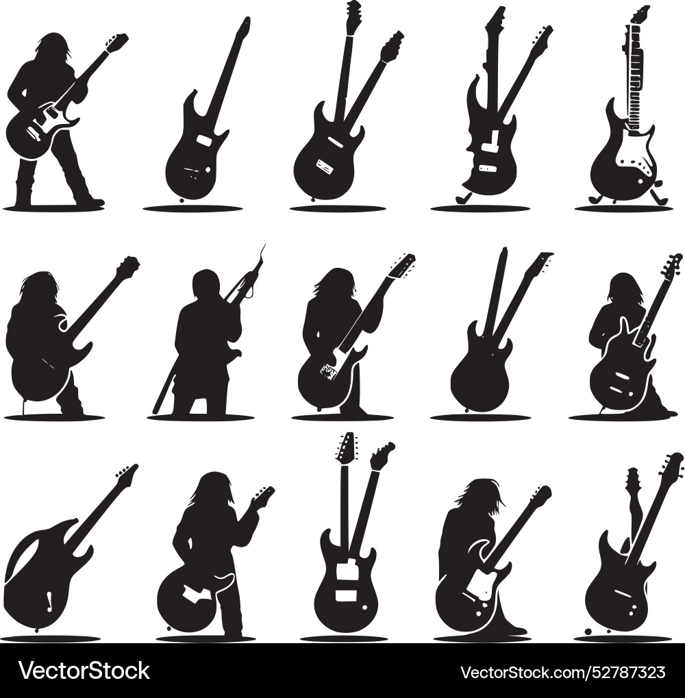 Guitar Royalty Free Vector Image - VectorStock