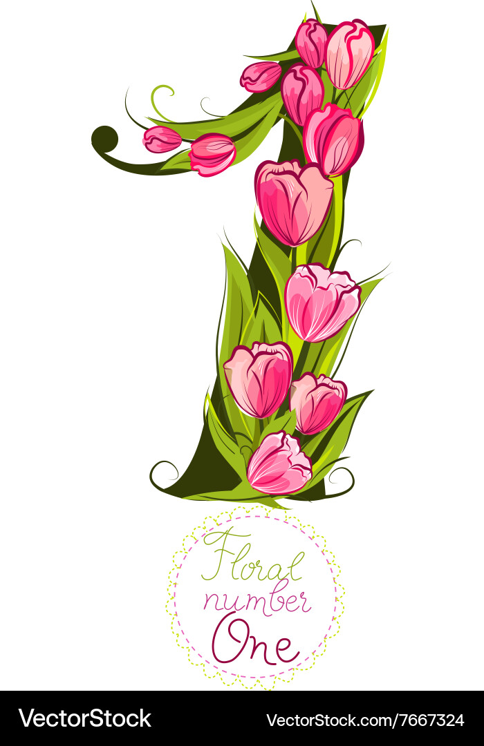 One Royalty Free Vector Image - VectorStock