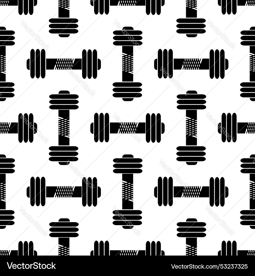 With silhouettes of weights Royalty Free Vector Image