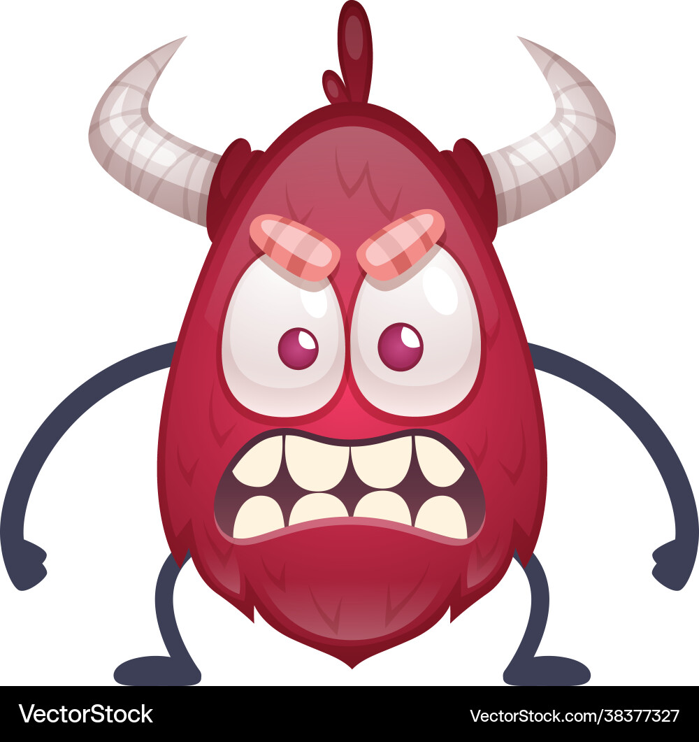 Cartoon monster Royalty Free Vector Image - VectorStock
