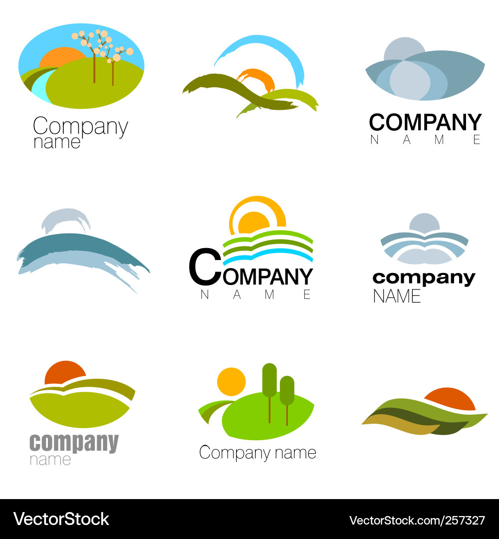 Nature symbol Royalty Free Vector Image - VectorStock